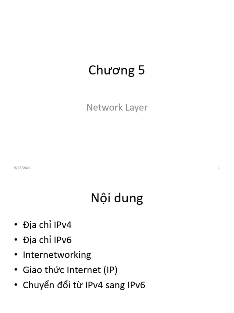 Slide 5 Network Layer | PDF