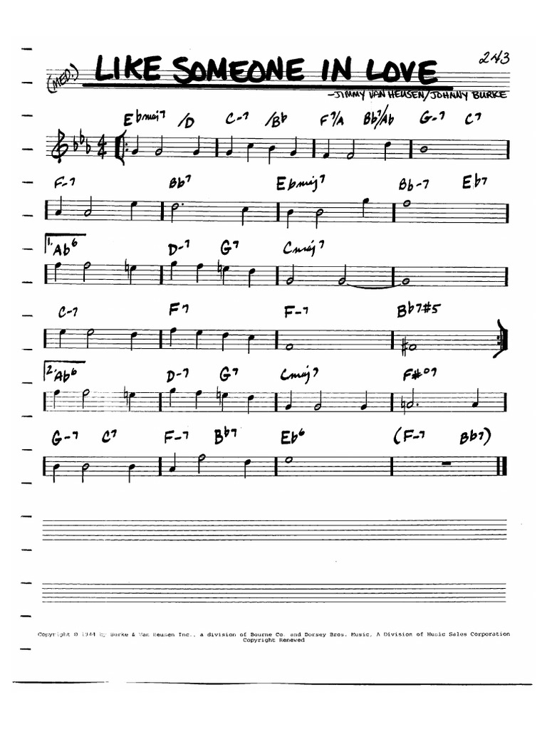 Lead Sheet | PDF