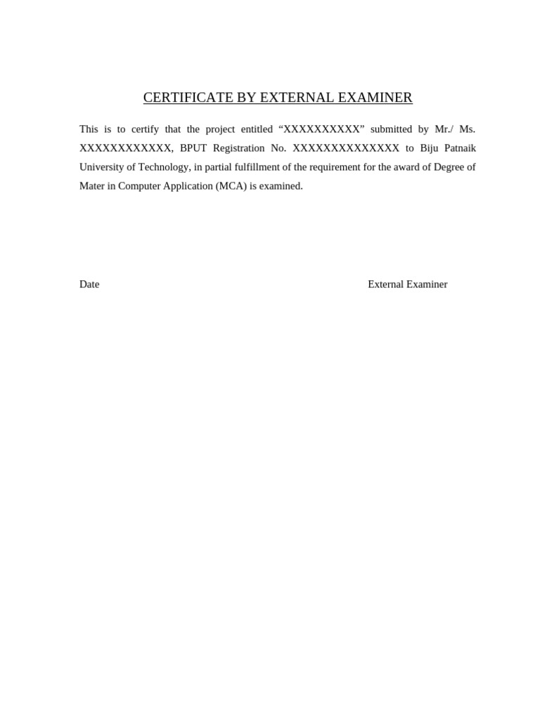 4 Certificate by External Examiner | PDF