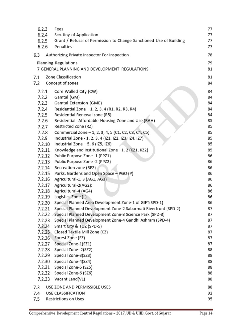 G.D.C.R (General Development Control Regulations)2128_014 | PDF