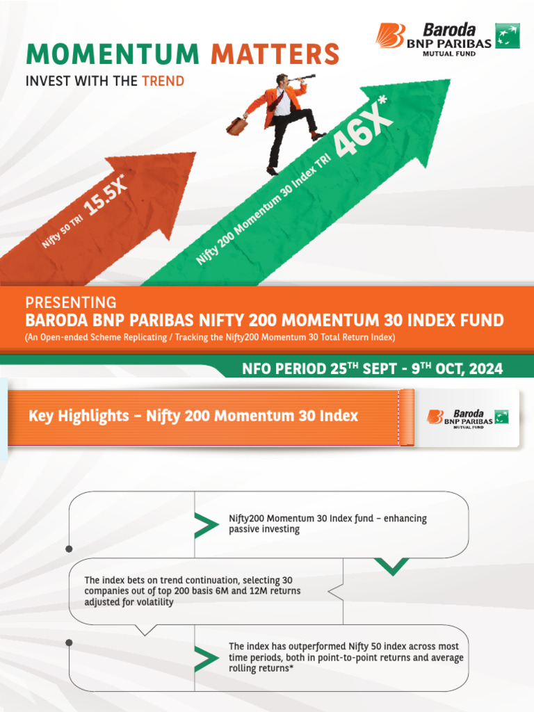 BBNPP Nifty 200 Momentum 30 Index Fund NFO | PDF | Investing ...
