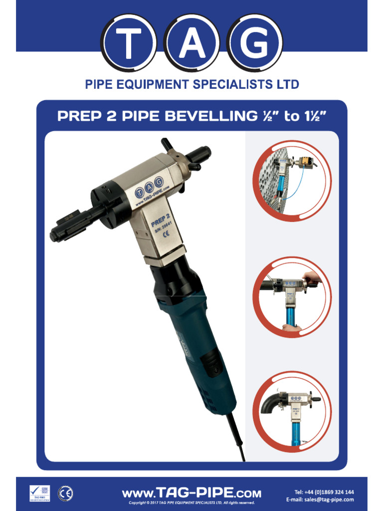 Prep 2 Pipe Bevelling Machine Brochure | PDF