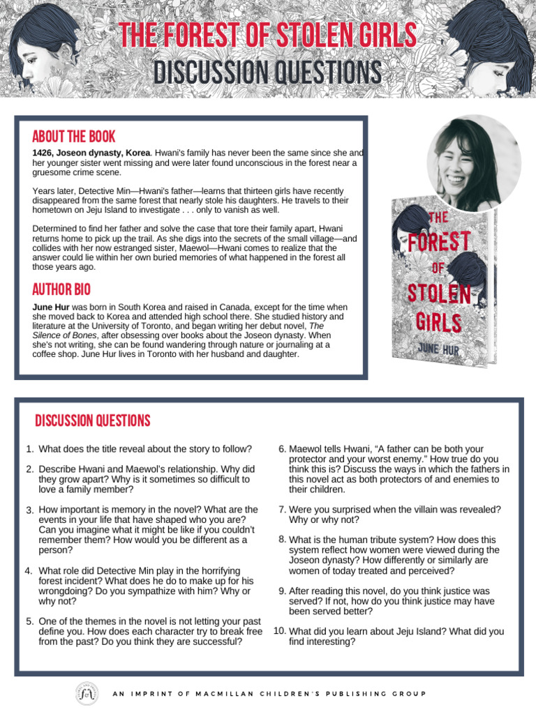 The Forest of Stolen Girls Questionnaires | PDF