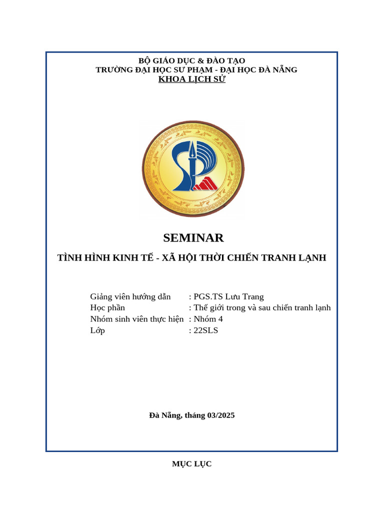 TÌNH HÌNH KINH TẾ XÃ HỘI THỜI CTL 1 1 | PDF