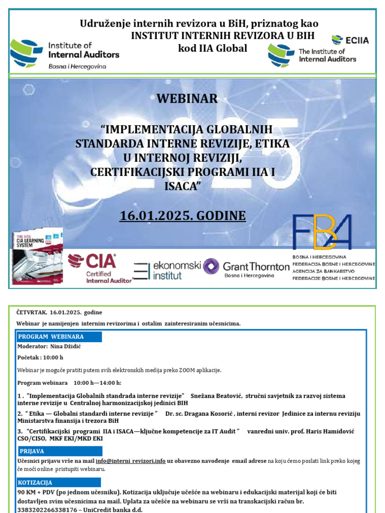 Implementacija globalnih standarda | PDF