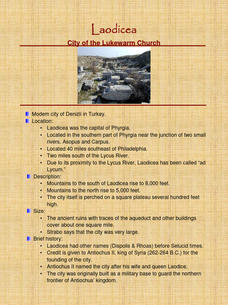 Laodicea | PDF