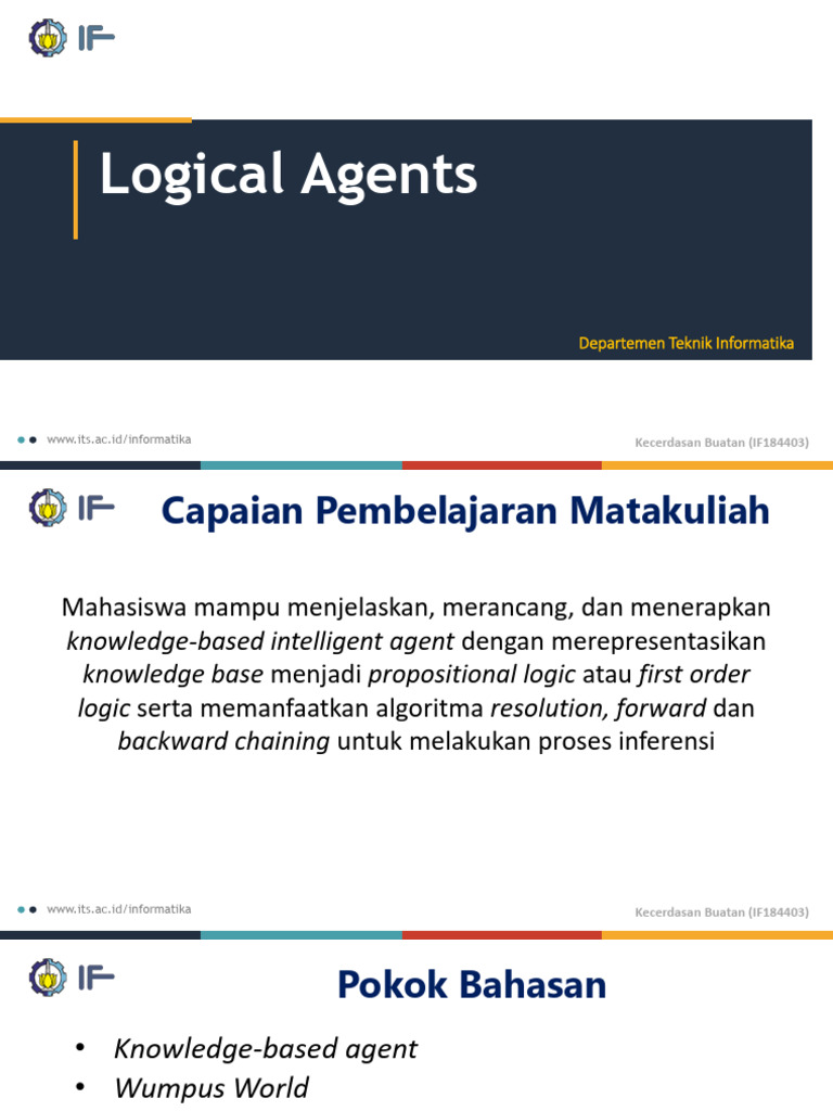 Logical Agents | PDF
