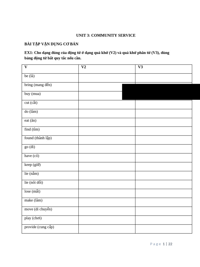 Unit 3 Community Service | PDF