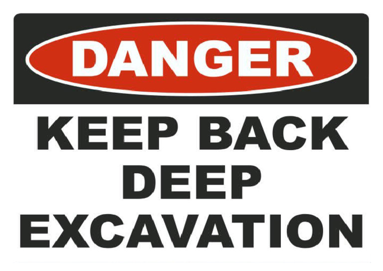 Excavation Sinage | PDF