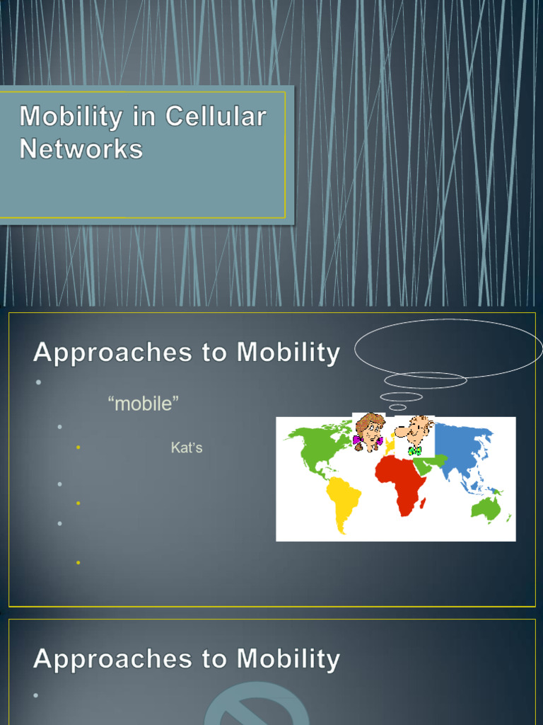 GSM Mobility Management Overview | PDF | Cellular Network | Mobile Technology
