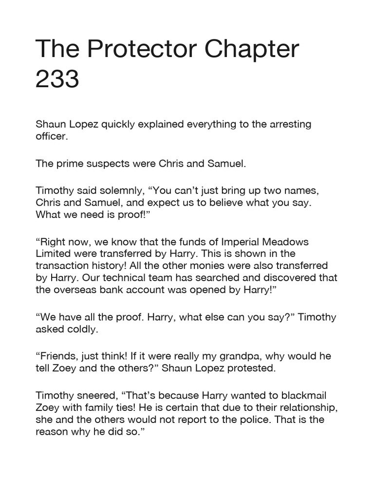 The Protector | PDF