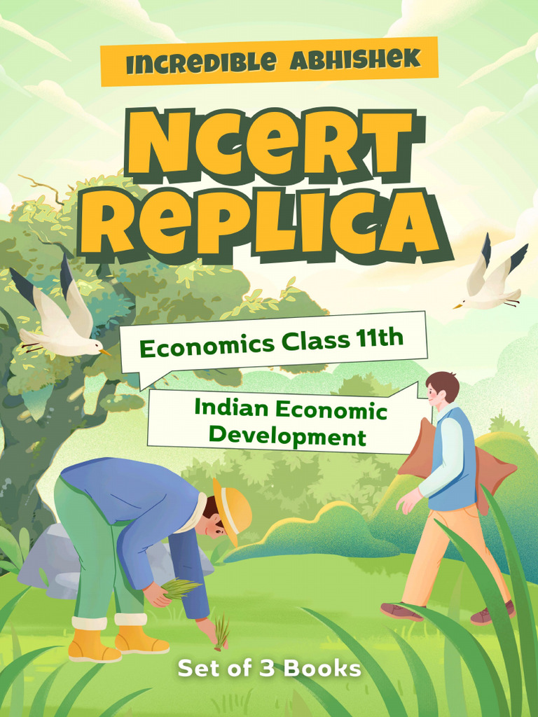 Ncert Replica Class 11th _ Indian Economic Development | PDF | Cost Of ...