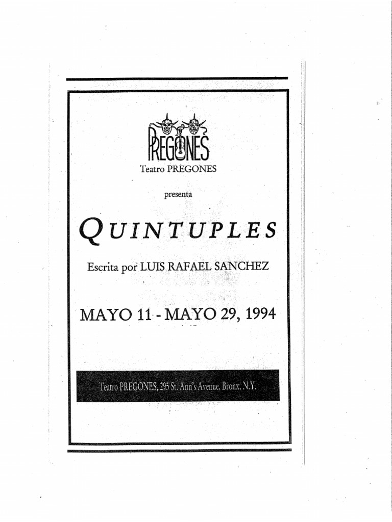 Quintuplets | PDF
