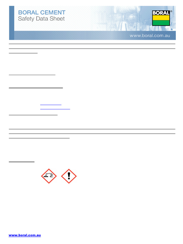 Hydrated Lime Safety Data Sheet | PDF | Lime (Material) | Occupational ...