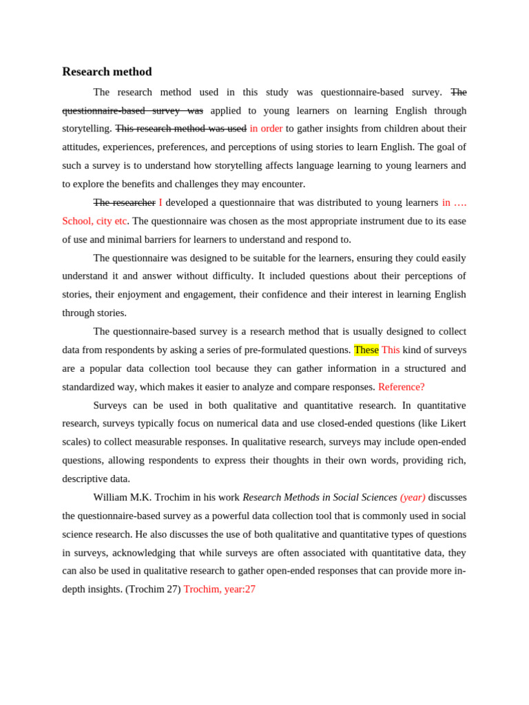 Method, Objectives, Analysis | PDF | Survey Methodology | Likert Scale