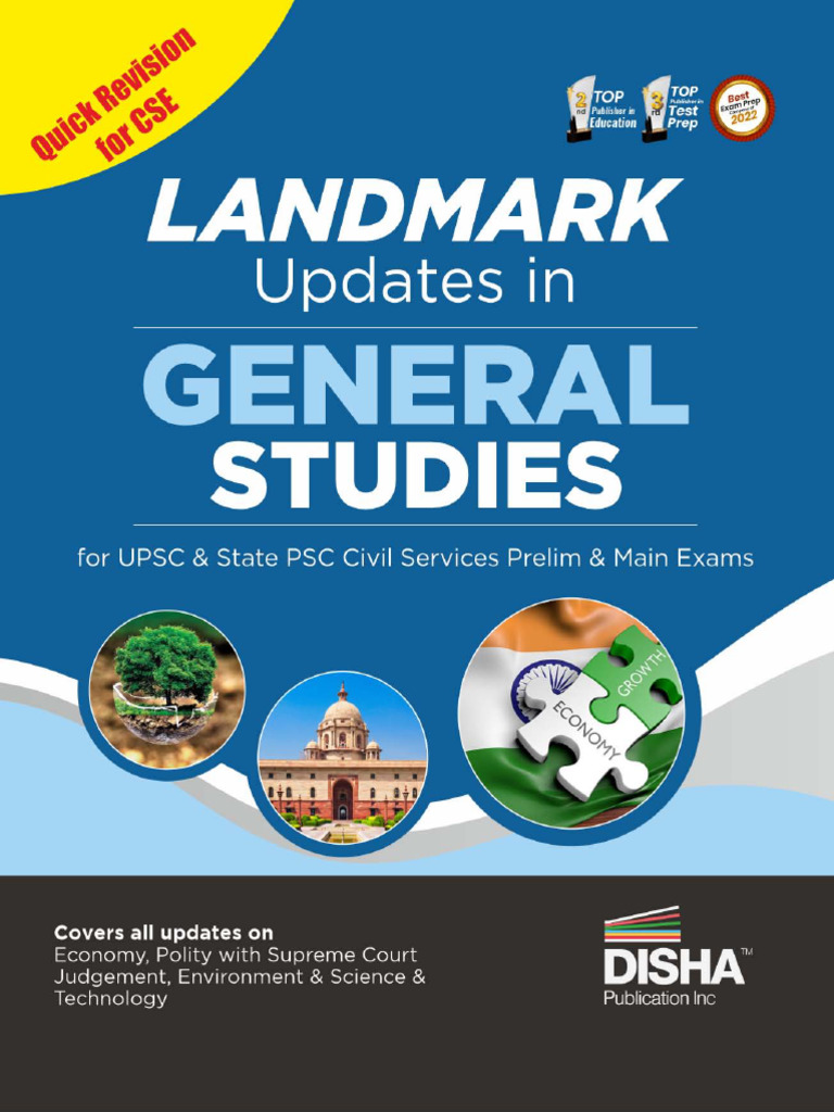 Landmark Updates in General Studies For UPSC State PSC Civil Services ...