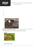 Agriculture and Nutrition Grade 5 Notes | PDF | Mulch | Soil