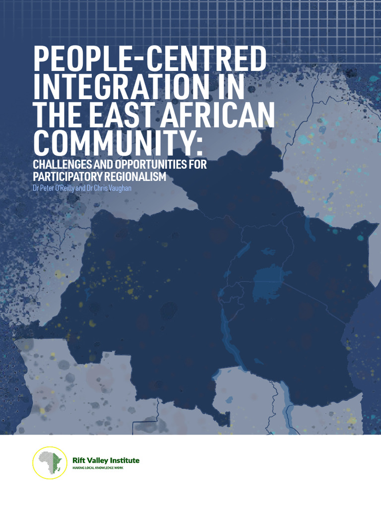 East African Community - People Centred Integration - FINAL | PDF | Uganda