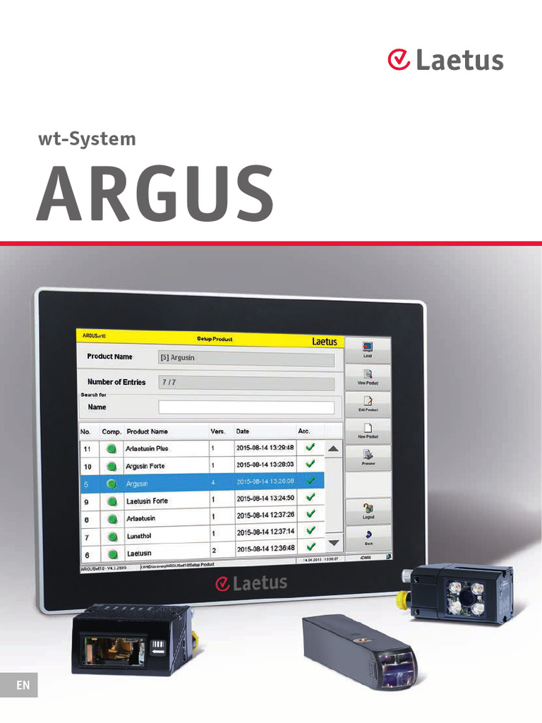 ARGUS-wt-control system-brochure-EN | PDF | Access Control | Server (Computing)