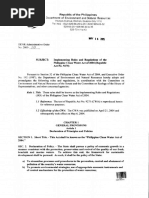 Republic Act No. 9275 - Official Gazette of The Republic of The ...