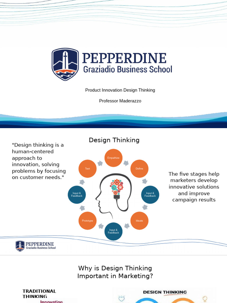 Product Innovation Design Thinking Models | PDF | Design Thinking ...