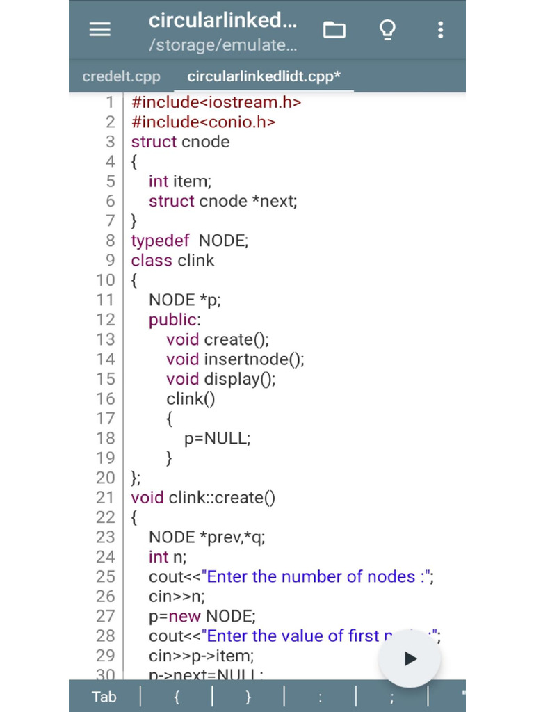 Circular Linkedlist | PDF