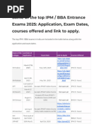 Best BCA Entrance Books for 2025 | PDF | Cognition