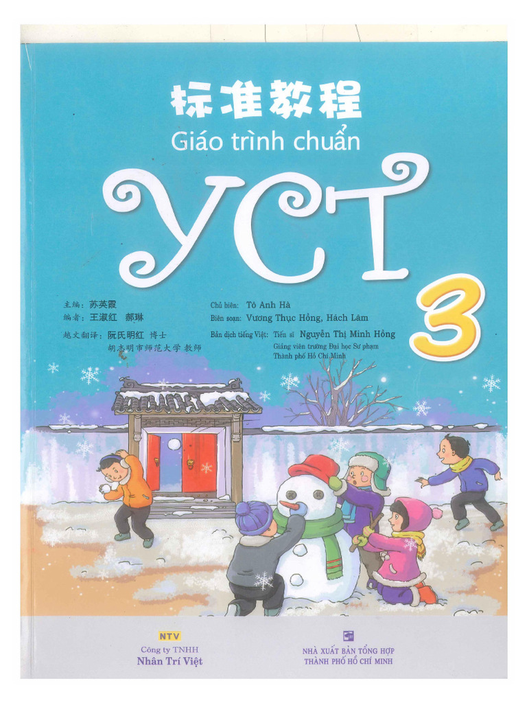 YCT 3 Tieng Viet | PDF