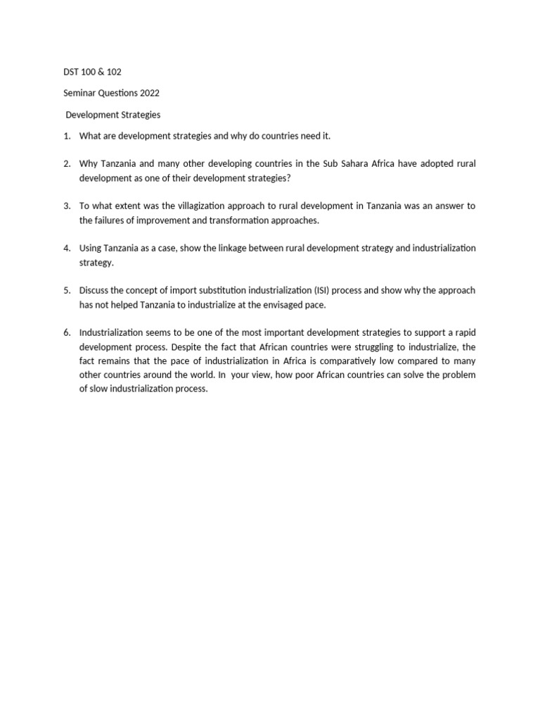 DST 100 and DST 102 2022 | PDF