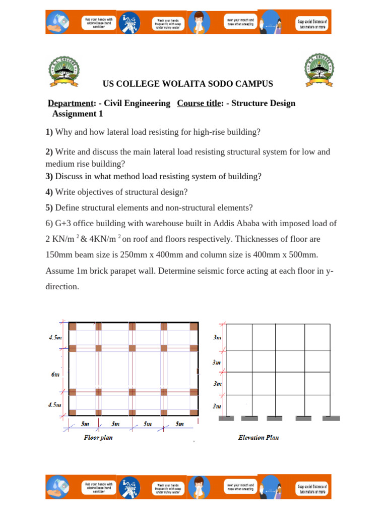 Us College Wolaita Sodo Campus Department: - Civil Engineering Course ...