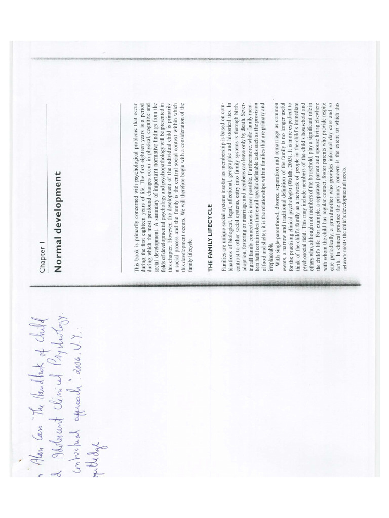 Normal Development | PDF