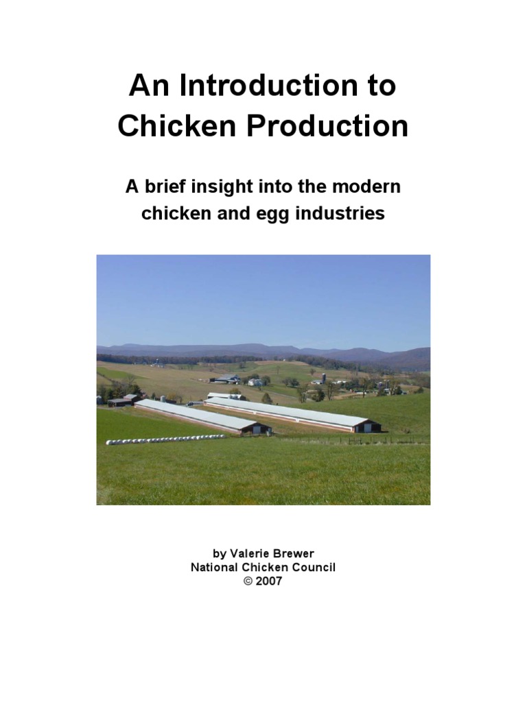 Introduction to Vertically Integrated Chicken Production | Poultry ...