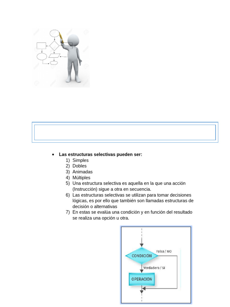 Las Estructuras Selectivas Pueden Ser | PDF