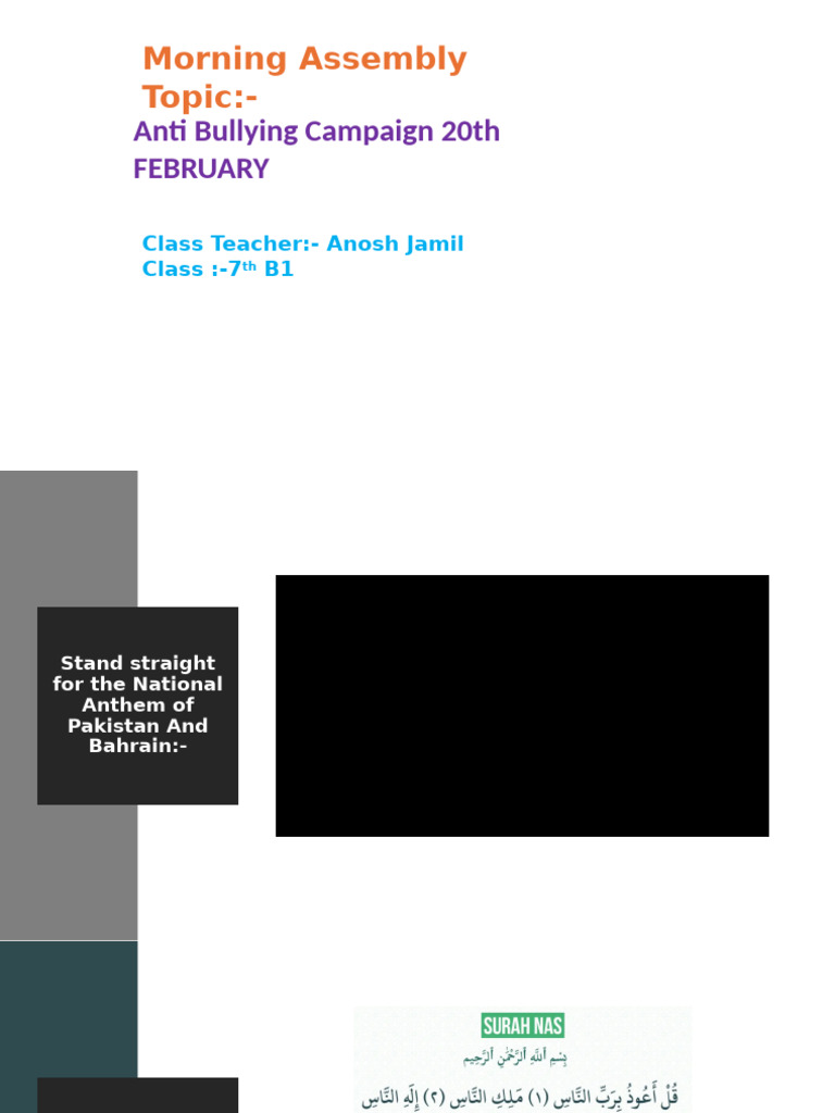 of Morning Assembly International Day of Education | PDF