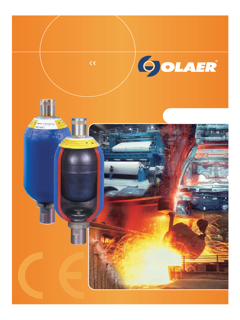 Olaer Accumulator Overview and Benefits | PDF | Valve | Gases
