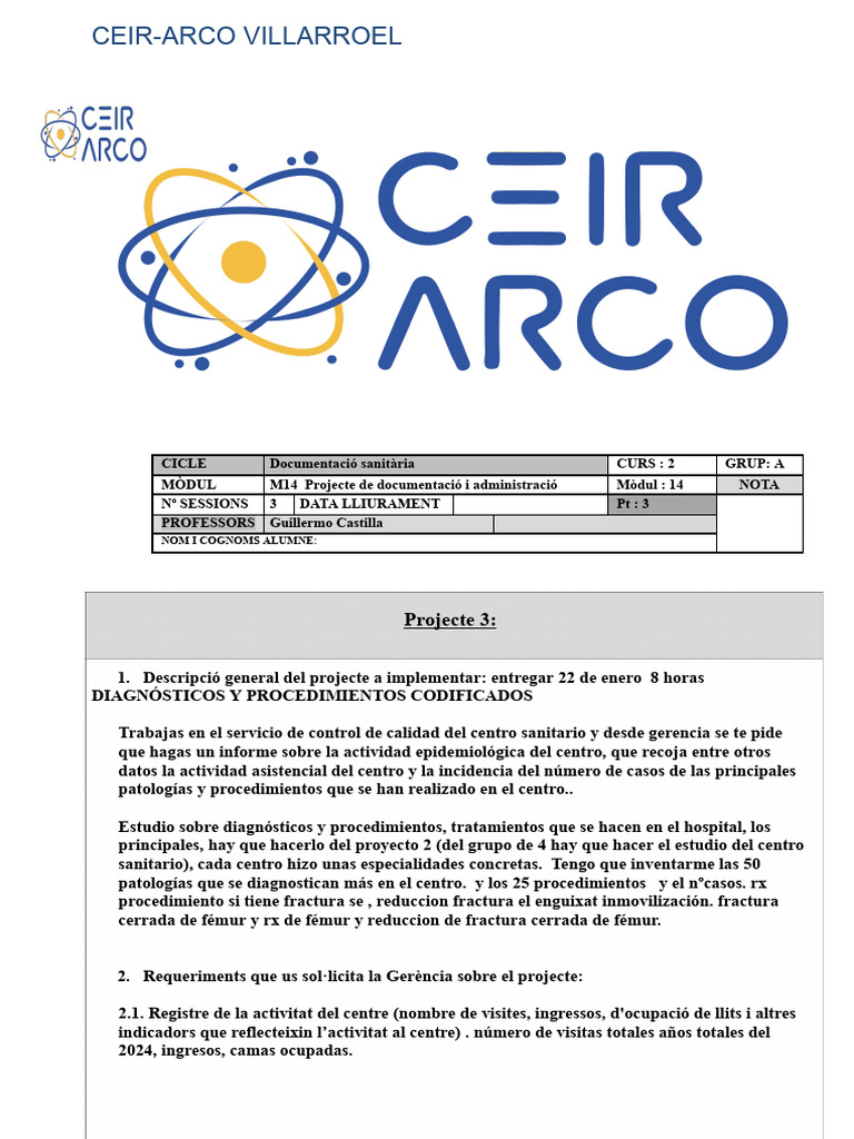 Borrador Del Projecte - pt3 - 2024 Ideas Claves Día 22 Entregarlo | PDF | Trastorno depresivo ...