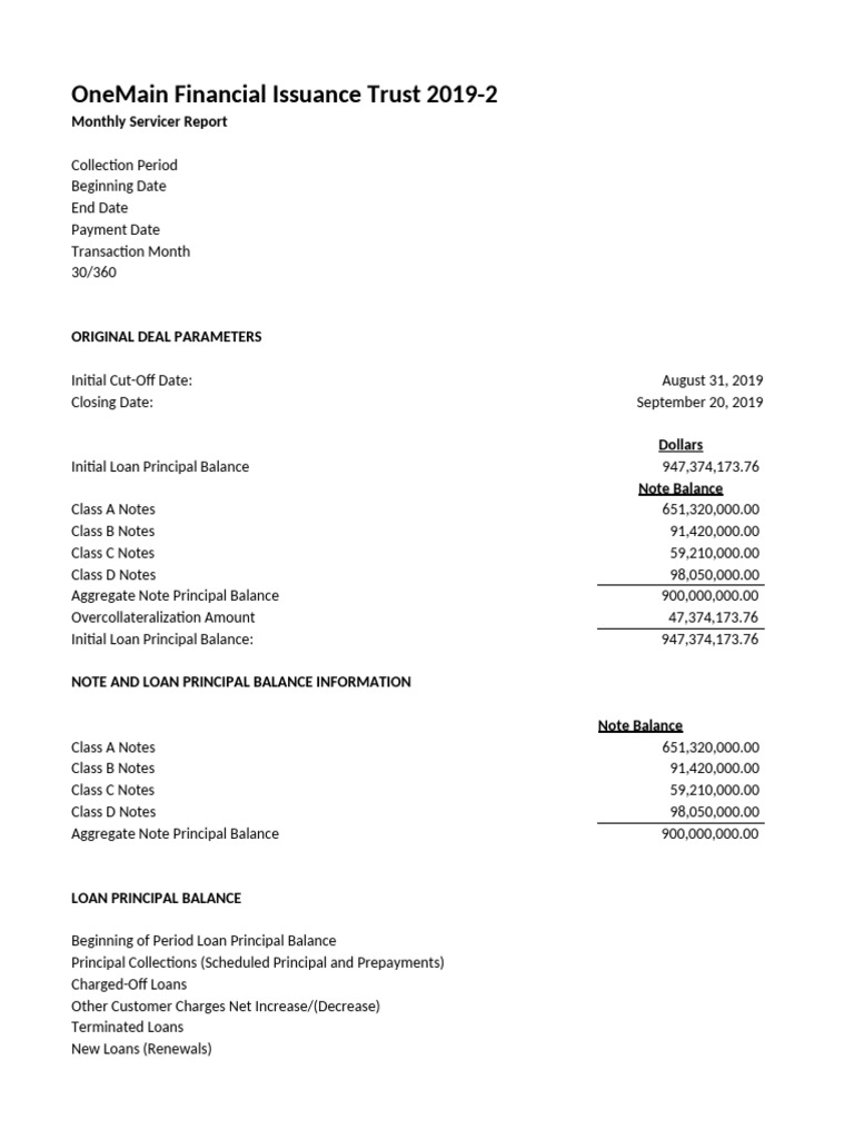 OMFIT 2019 2 Monthly Servicer Report January 2021 Excel InvestorVersion ...
