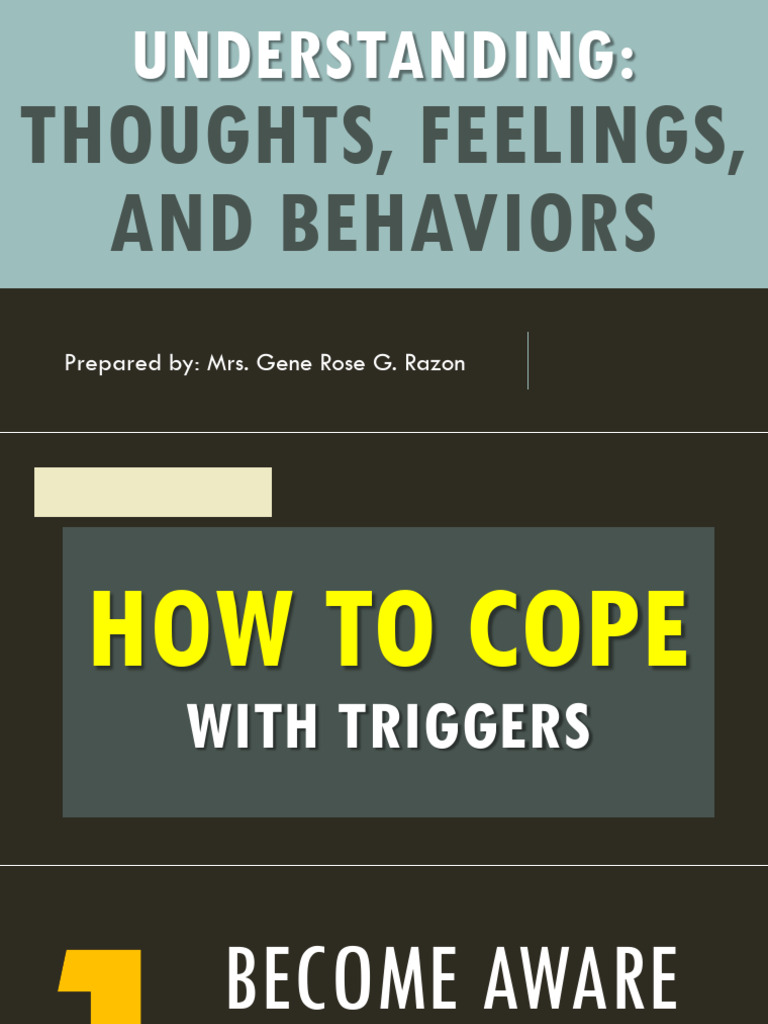 Q1 Ho2 Understanding Thoughts Feelings Behaviors | PDF