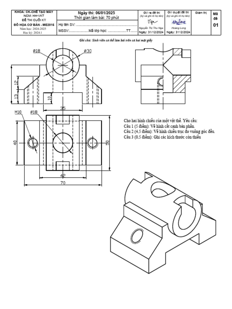 Nga-DHCB-2024-2025-Ky 1b | PDF