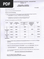 DAV Mogappair Fee Payment Details 2025-26 | PDF