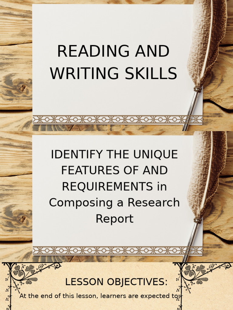 Composing Effective Research Reports | PDF | Sampling (Statistics ...