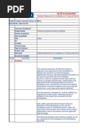 Electrical Distribution Board Inspection Checklist | PDF