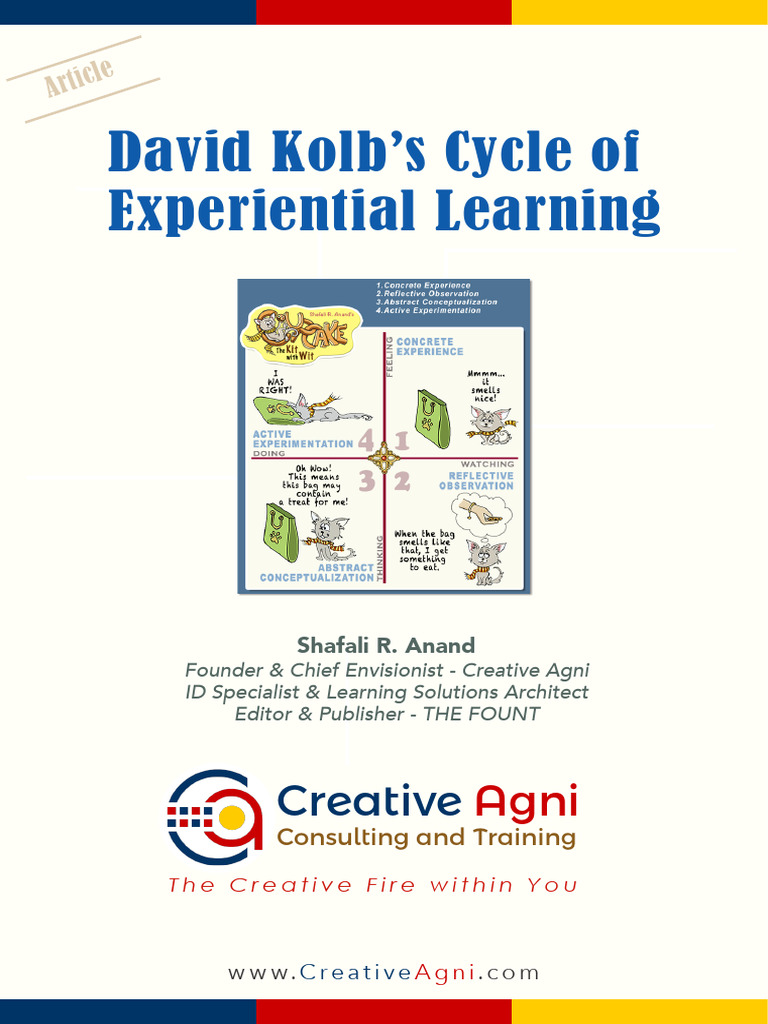 Kolbs Cycle of Experiential Learning and Learner Types | PDF | Learning ...