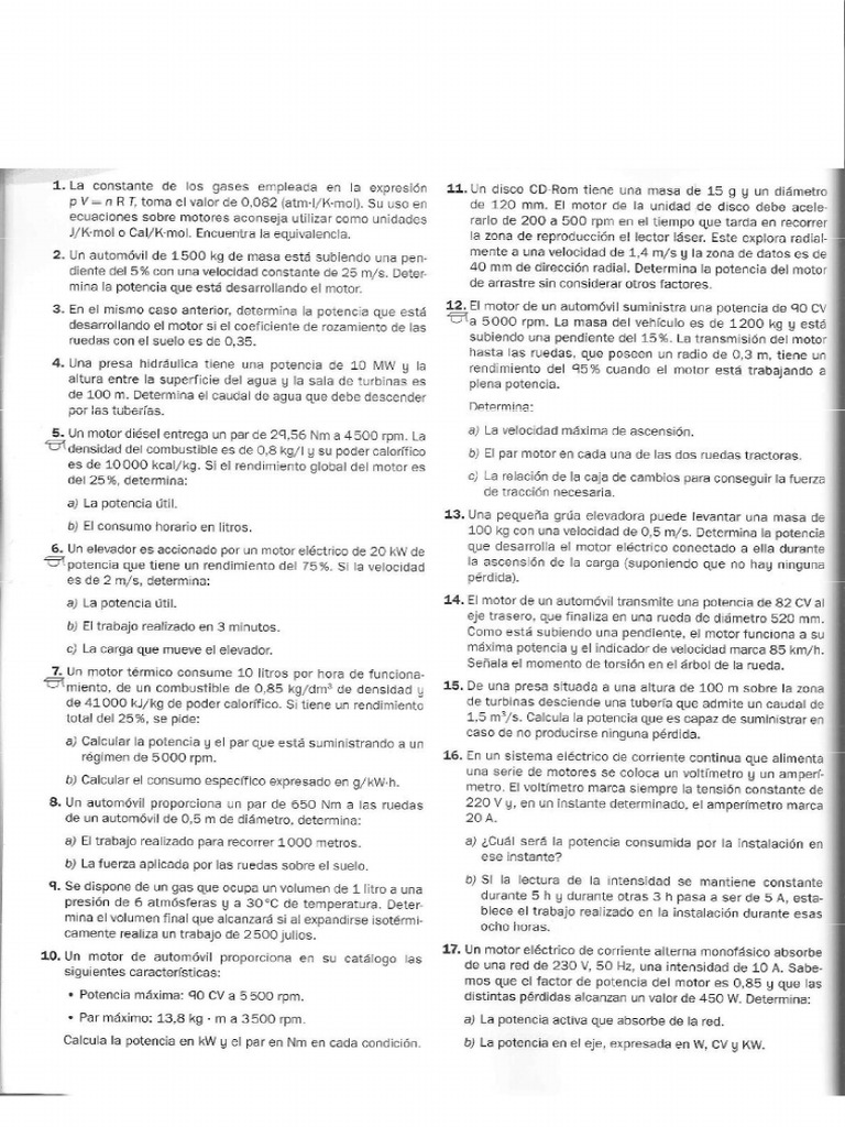 Problemas Principios Maqu | PDF