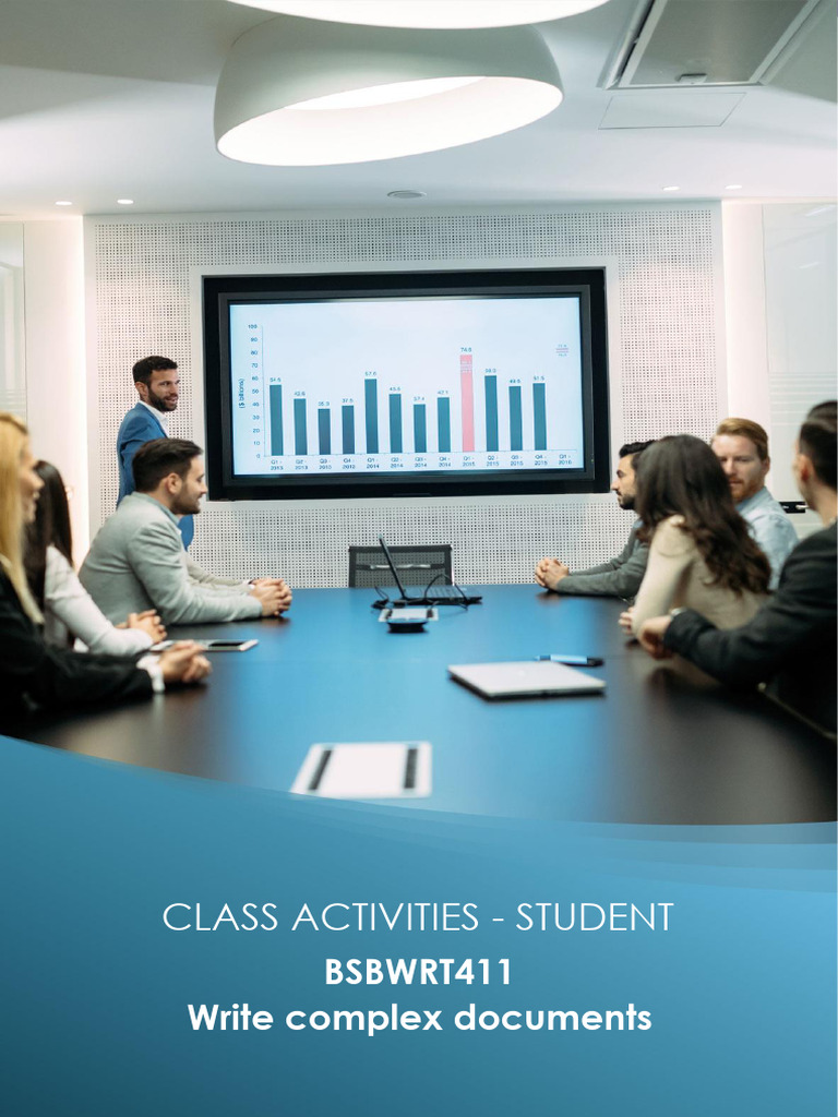 BSBWRT411 Class Activity Book - Student | PDF