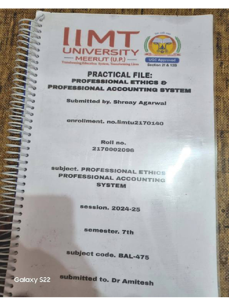 Professional Ethics File - Compress | PDF