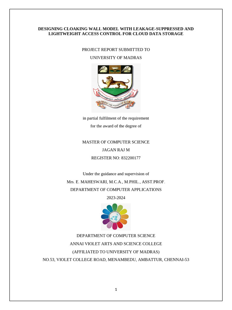 Cloud Clocking - AV - Report Final | PDF | Cloud Computing | Security