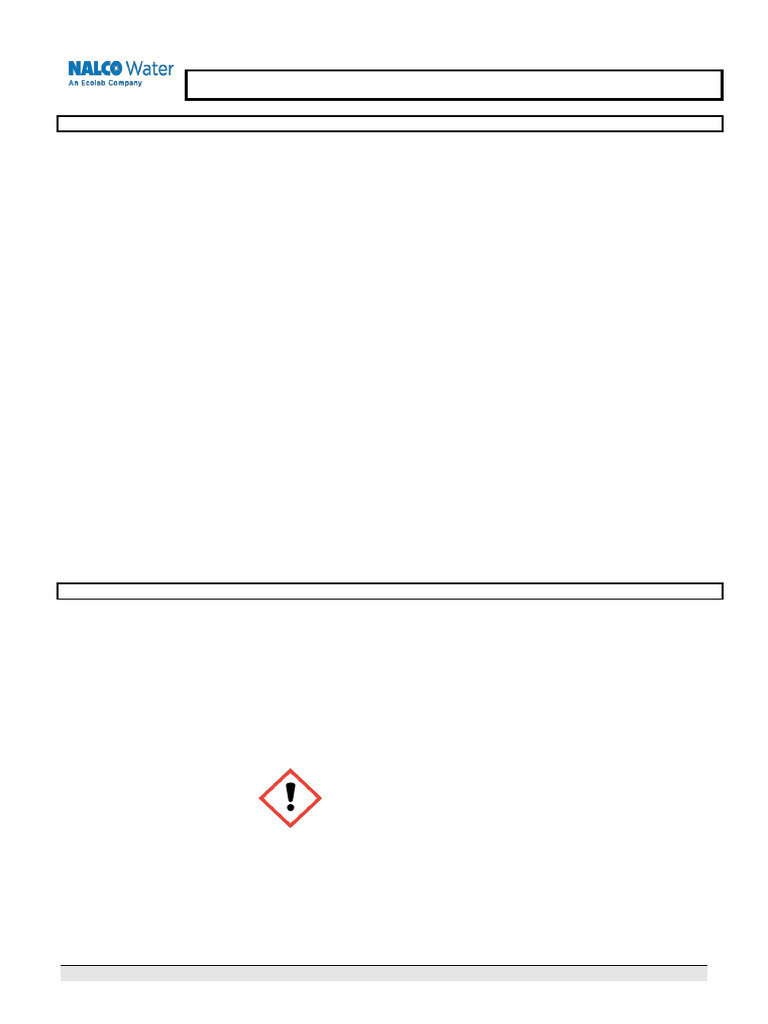Nal Co 77352 | PDF | Personal Protective Equipment | Toxicity