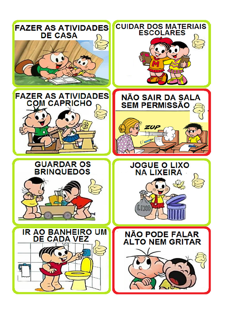 Combinados Da Turma-1 | PDF