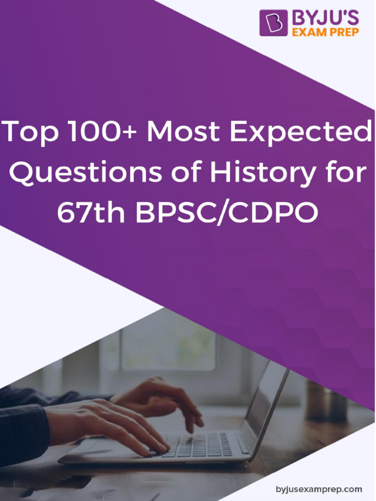 Most Expected Questions of History 28 | PDF